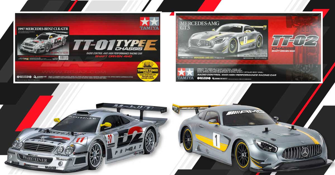 Tamiya TT-01 vs TT-02 Chassis | Hearns Hobbies Comparison Guide