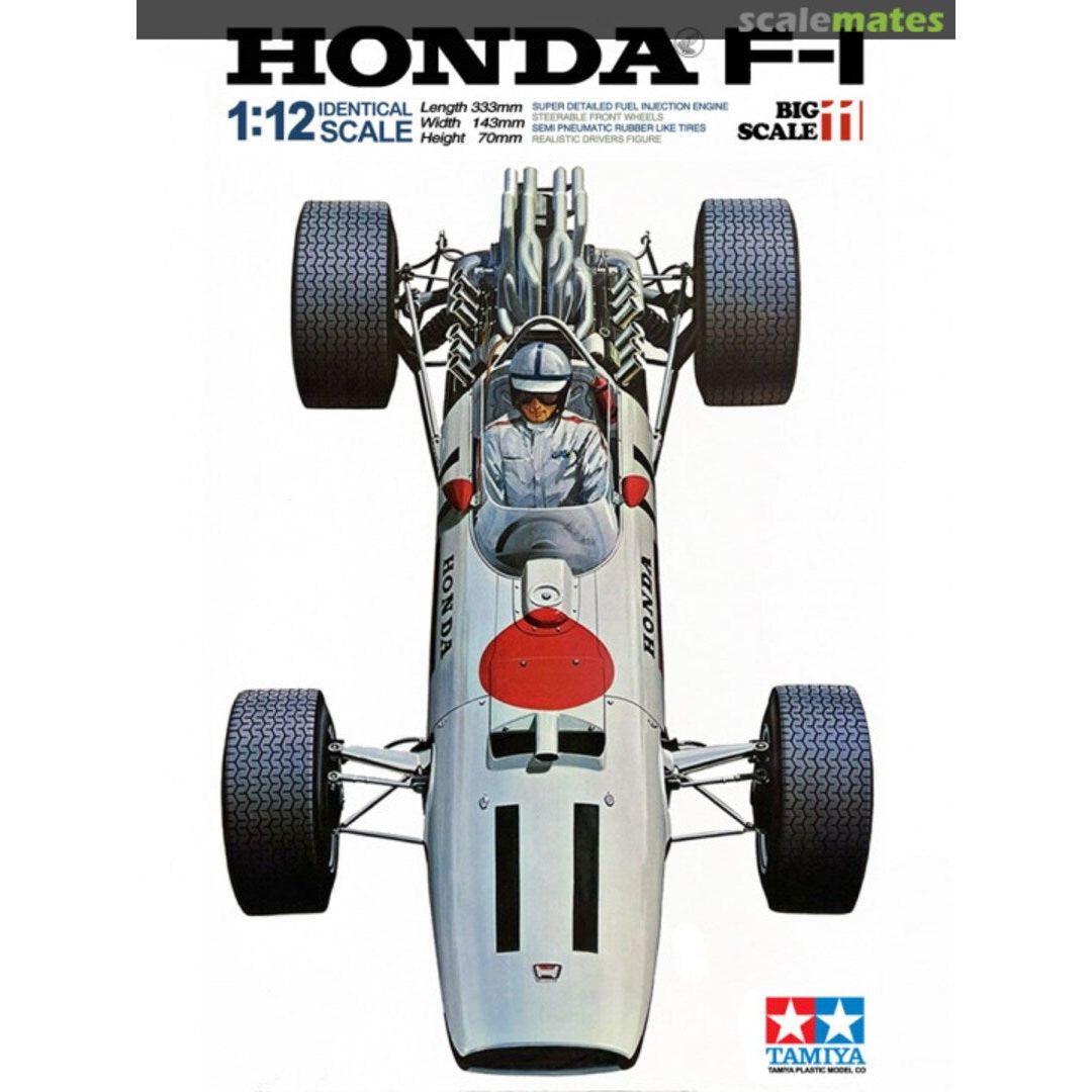 TAMIYA 1/12 Honda F-1 (RA 273) 1967 (yellowed)