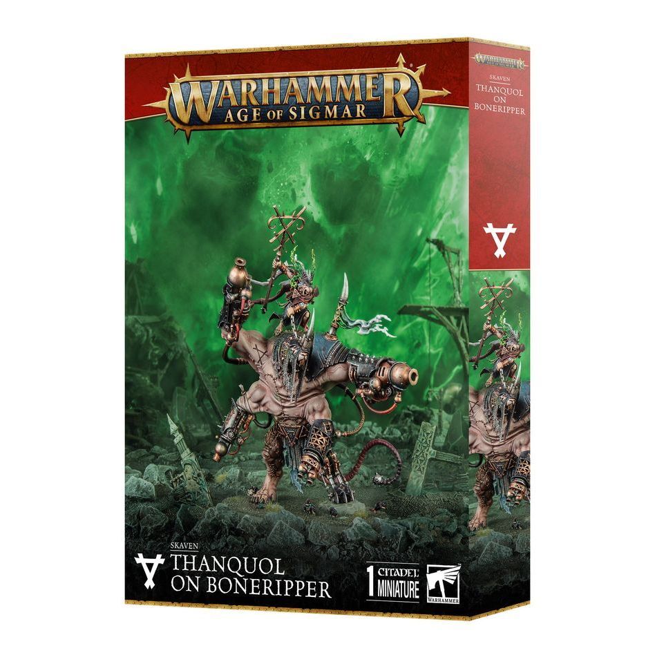GAMES WORKSHOP 90-16 Skaven: Thanquol on Boneripper