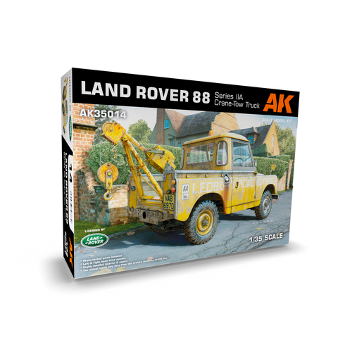 AK Interactive 1/35 Land Rover 88 Series IIA -Crane / Tow Truck Plasti