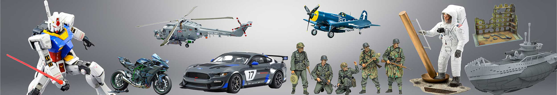 Plastic Kits | Plastic Model Kits | kit Modelling | Hearns Hobbies