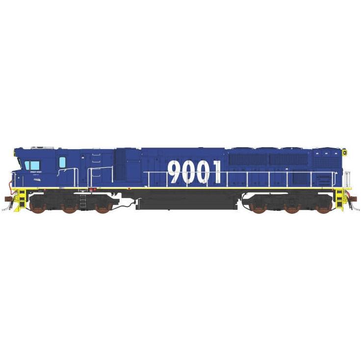 AUSCISION HO NSW 90 Class 9006 Freight Rail - Blue/Yellow/White As Del
