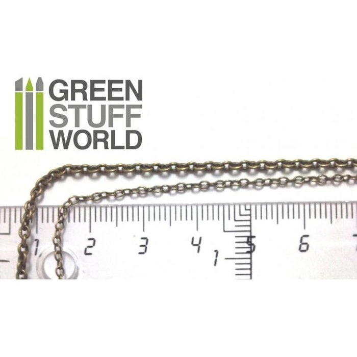 GREEN STUFF WORLD Hobby Chain 3mm - Bronze
