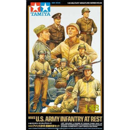 TAMIYA 1/48 WWII U.S. Army Infantry at Rest